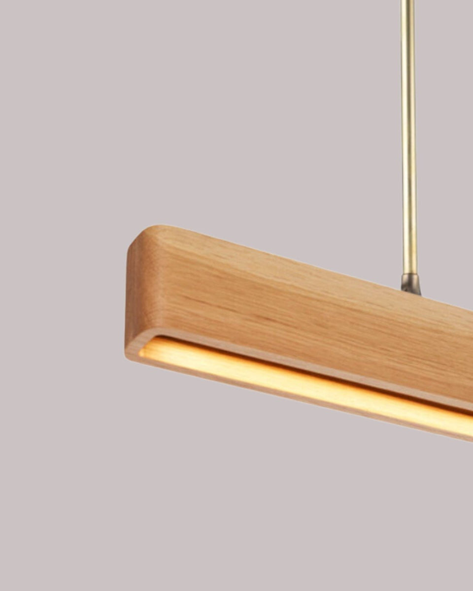 Australian Solid Timber Linear Pendant – Lighting Collective