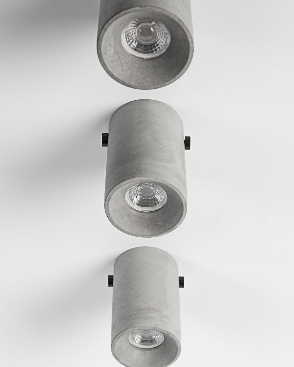 Bentu LV Contemporary Concrete Ceiling Light – Lighting Collective