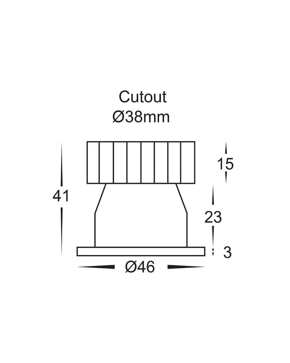 Mini Recessed Round Downlight | TRIColour – Lighting Collective