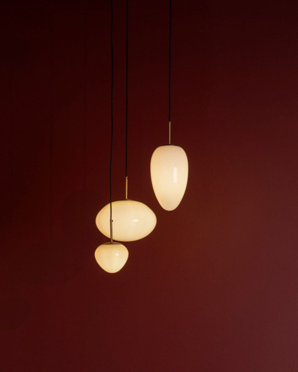 Mellow Oval Pendant Light | Translucent – Lighting Collective
