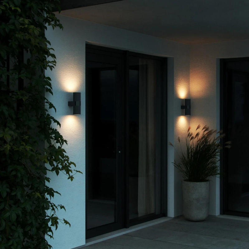 Exterior Wall Up Lights Dorman Graphite Exterior Up & Down Wall Light