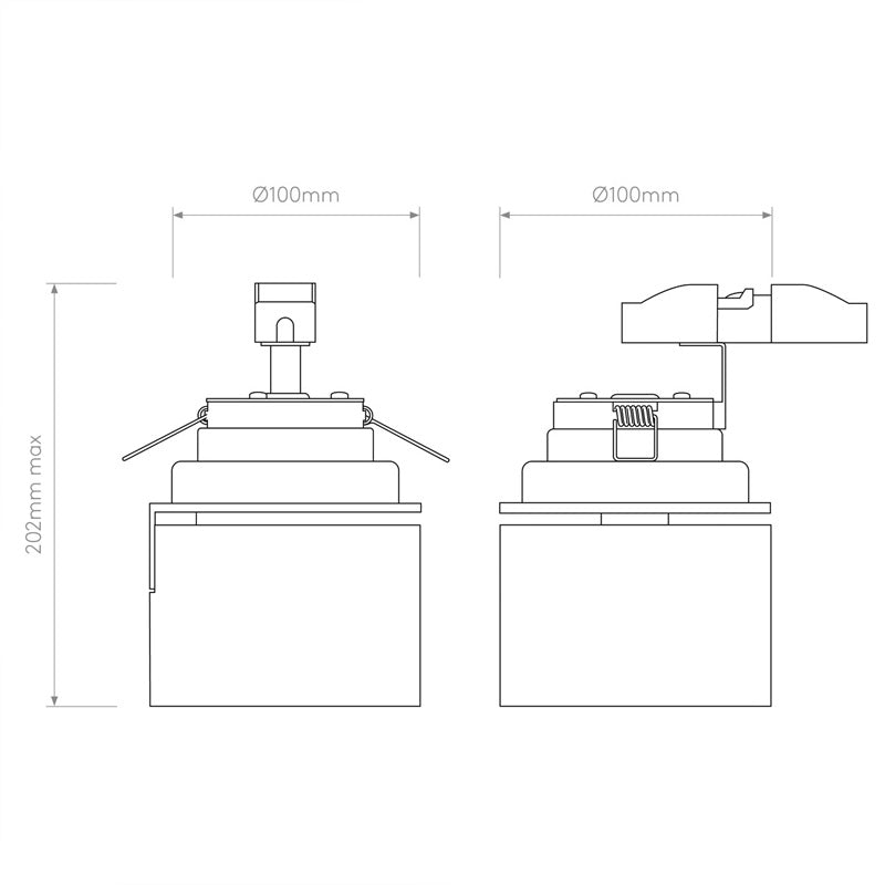 Minimalist LED Recessed Spot Light – Lighting Collective